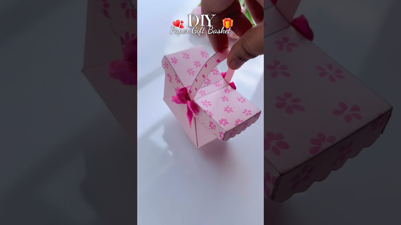 Mother’s Day Gift Idea💕 | Gift Basket Making Idea #diy #mothersdaycraft #mothersdaygift #diygiftbox