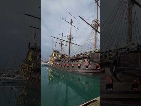 Would you embark on this pirates cruise? #cruise #ship #pirates