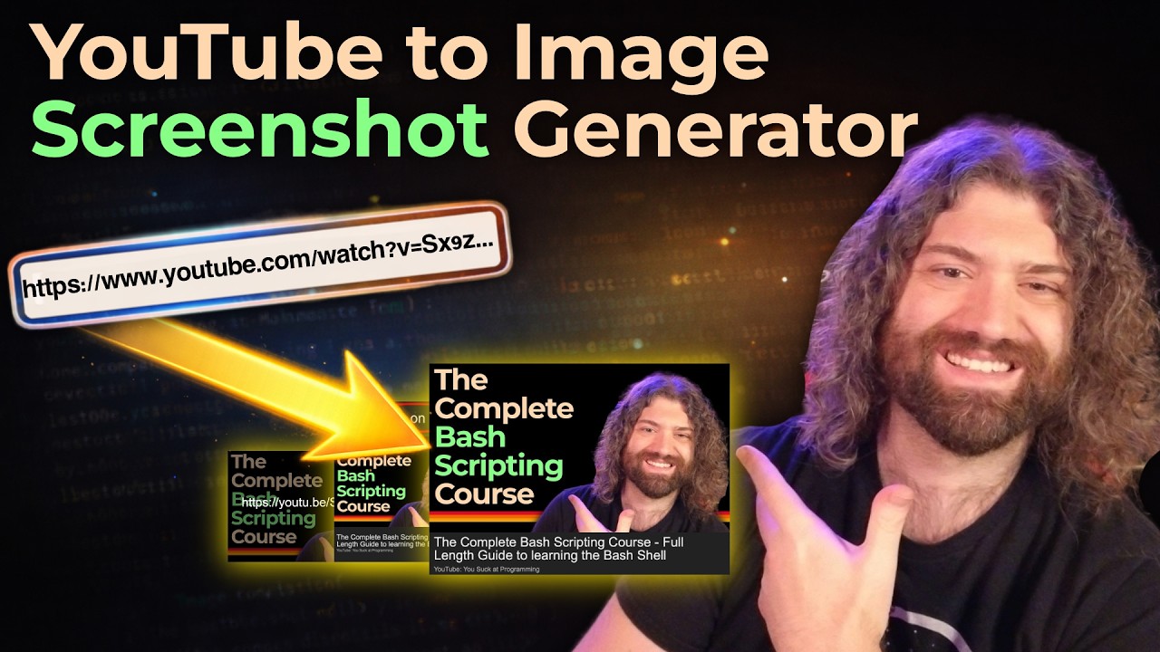 I Built a Website That Turns Any YouTube Video Into Shareable Images (code deep dive)