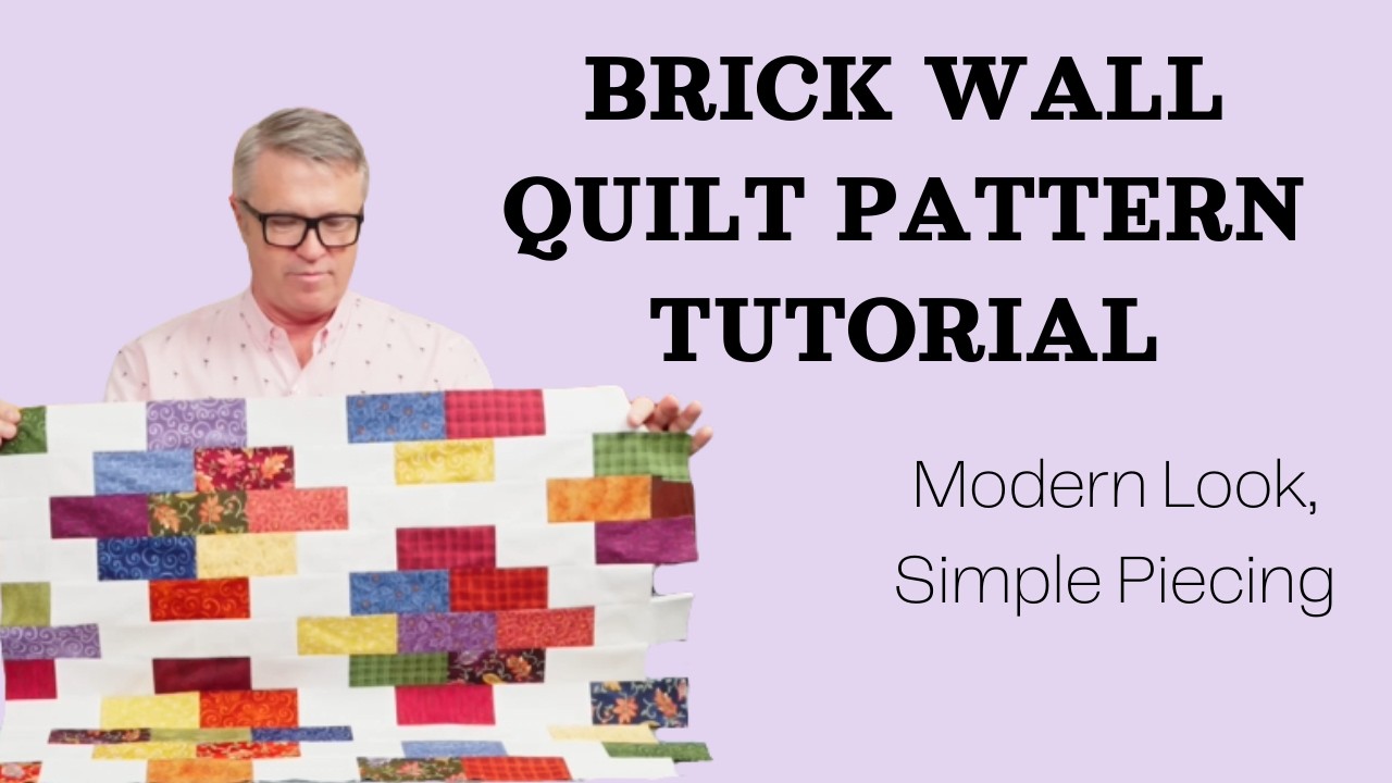 Brick Wall Quilt Pattern