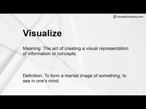 Visualize Meaning