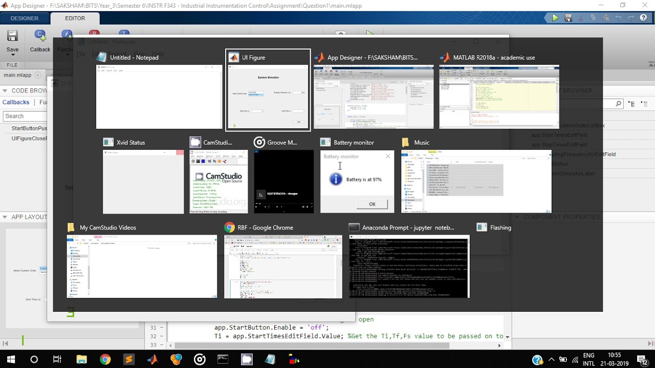 Getting Started with AppDesigner MATLAB for simulating first/second order systems