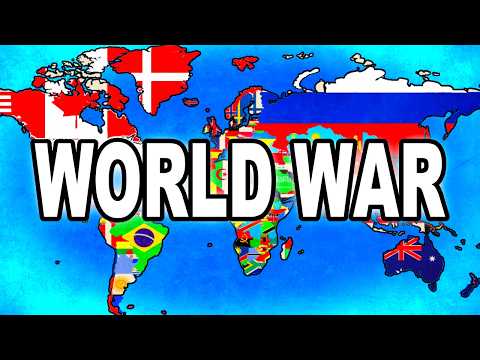 I Simulated WORLD WAR Until Only 1 Country Left!