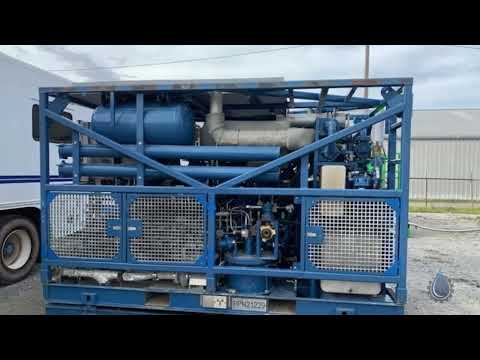 New Surplus 180K Nitrogen N2 Hydra Rig Skid Pump For Sale Located in Houston, TX