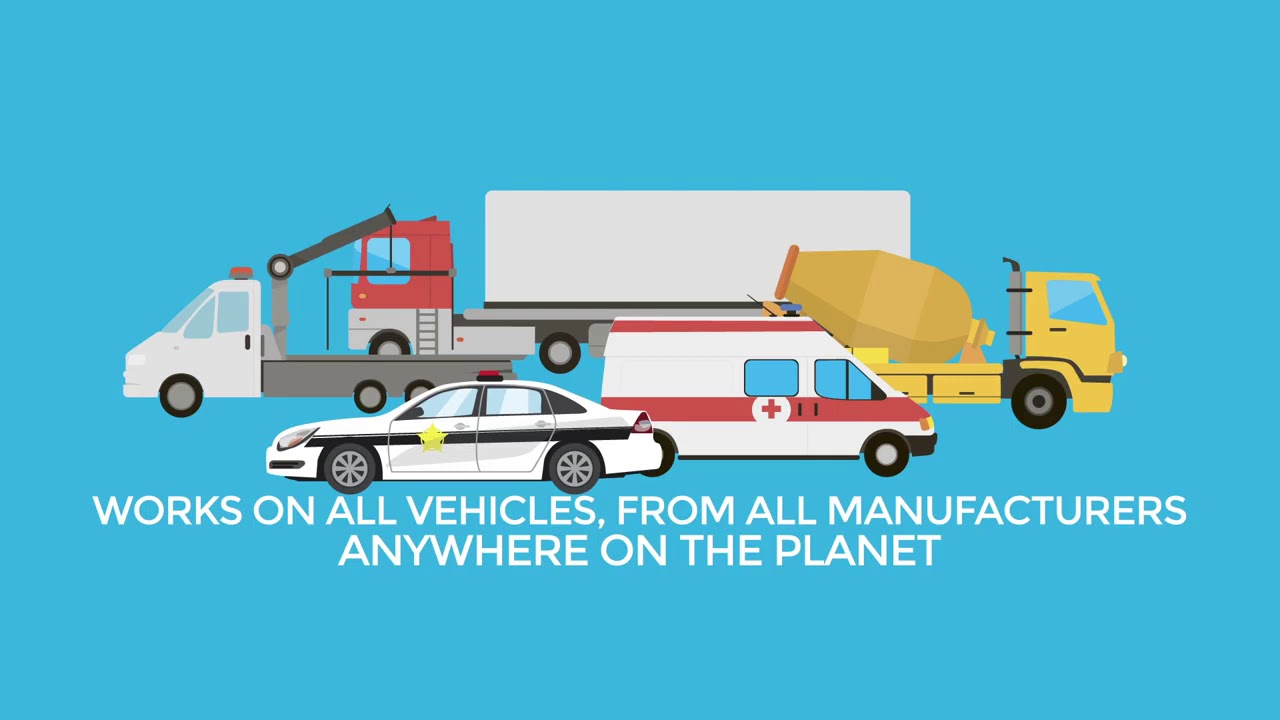 The HawkEye 5500 Satellite and Cellular Dual Mode Vehicle Tracking and Telematics System