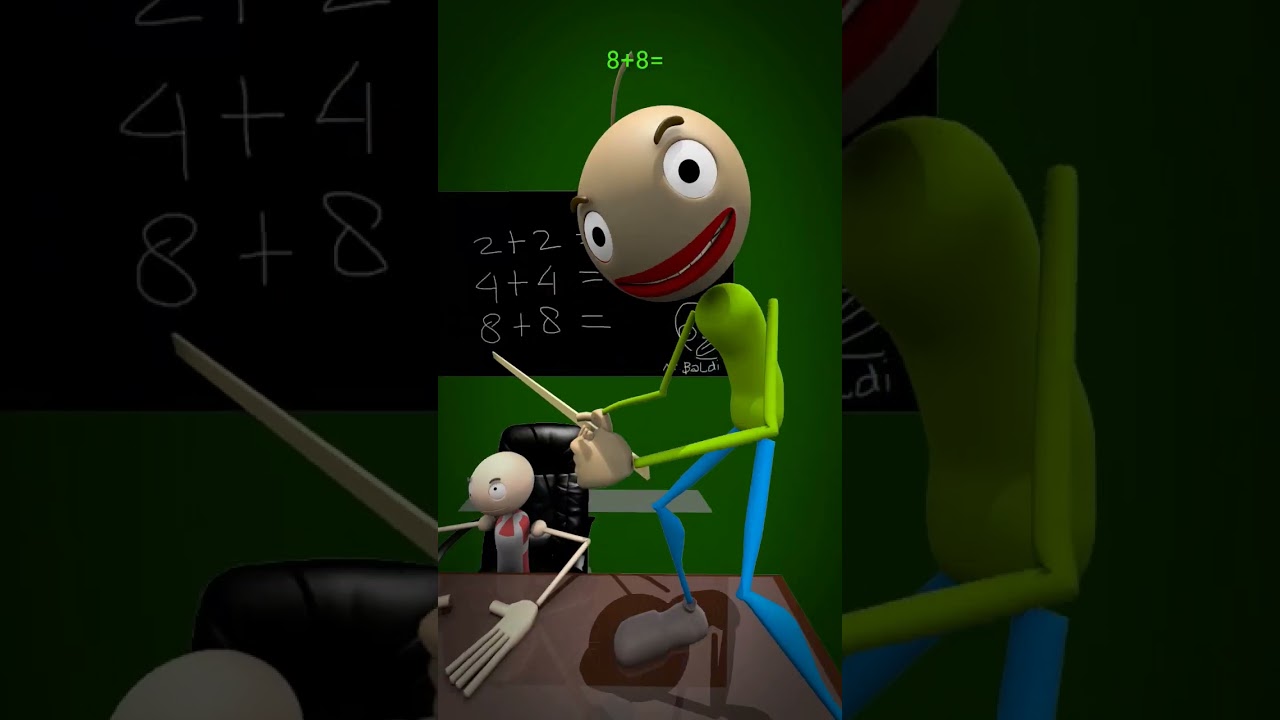 Baldi's Basics Math (Animation Meme) @dude.dans_ #memeanimation #animation