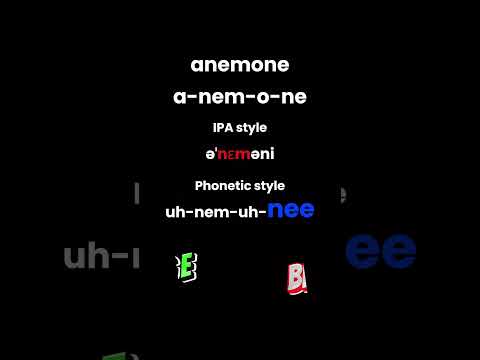 How to Pronounce "Anemone" in American English | Pronunciation Guide - English With Layne