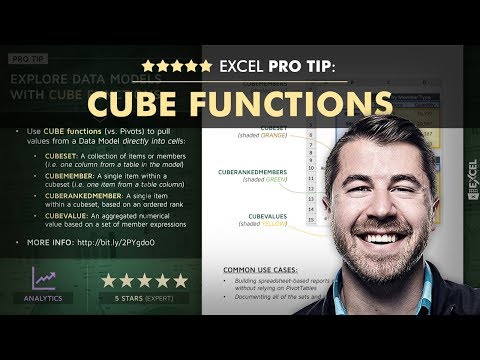 EXCEL PRO TIP: CUBE Functions