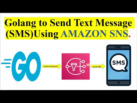 How to Send Text SMS Notifications with Amazon SNS Using Golang | Send SMS With AWS SNS Using Go