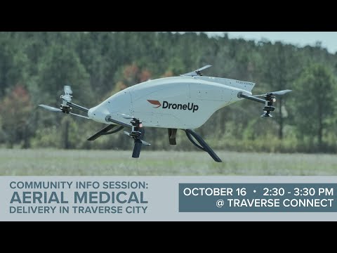 Aerial Medical Delivery in Traverse City