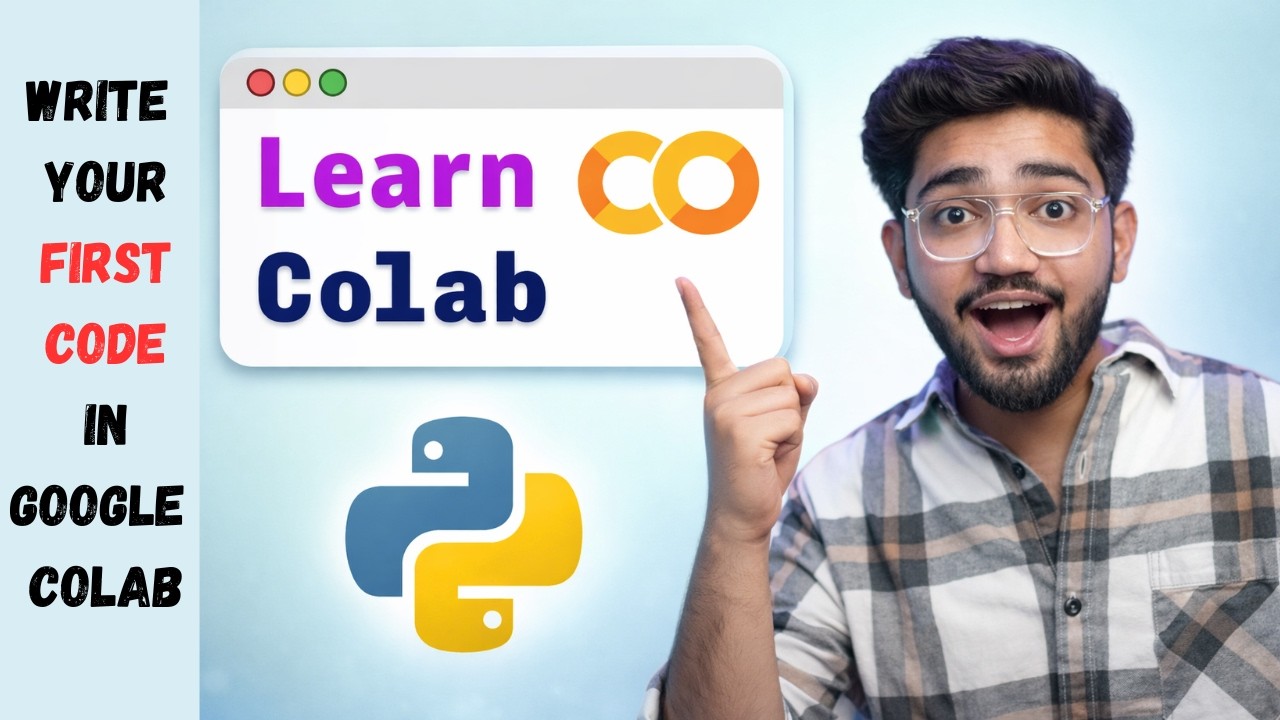 Python for Beginners | First Python Program in Google Colab