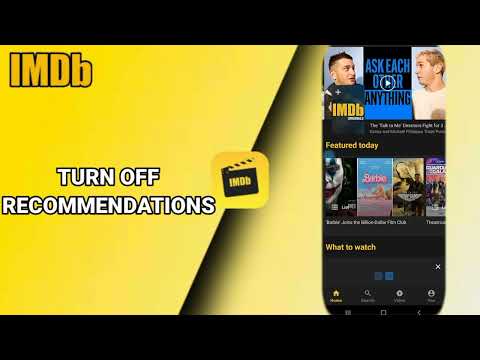 How To Turn Off Recommendations On IMDB Movies And TV Shows App