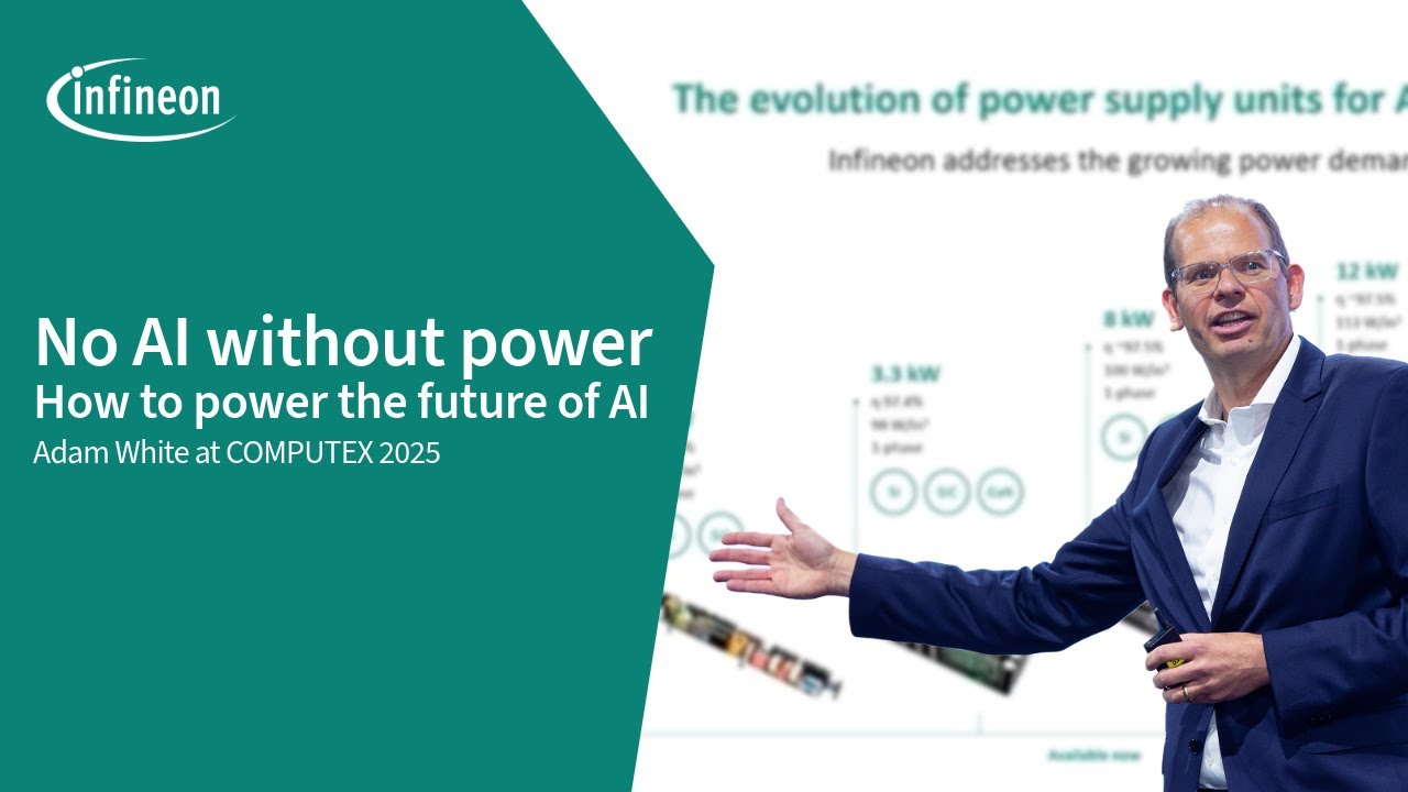 Infineon at Computex25 - No AI without power: How to power the future of AI | Infineon