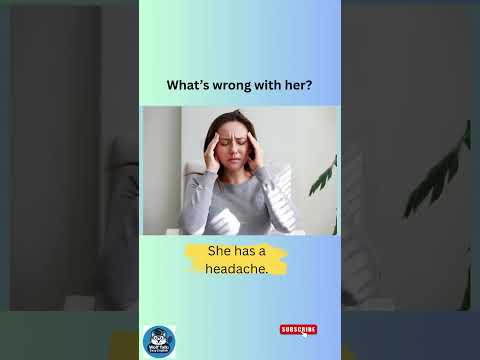 Common Sickness Words in English! #learnenglish #dailyenglish #vocabulary #learn