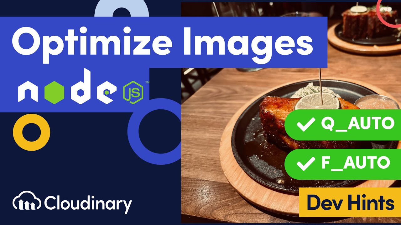 Optimize Images in Node.js with Cloudinary - Dev Hints