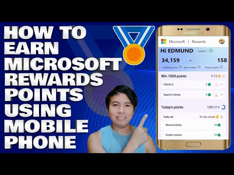 How To Earn Microsoft Rewards Points Using Mobile Phone | Microsoft Rewards Tagalog Tutorial