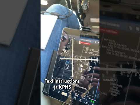 Taxi instructions at Pensacola International AirPort #pilotkaity