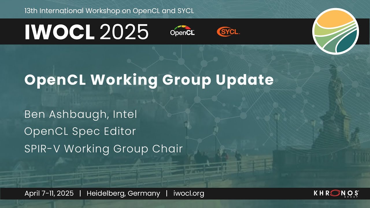 OpenCL: An Update from the Khronos Working Group
