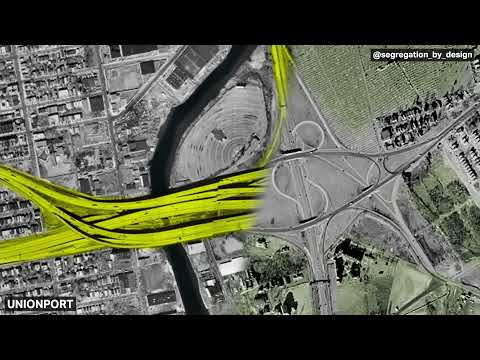 Cross Bronx Expressway Before & After (1938 vs 1980)