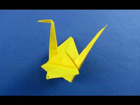 Cigno origami How to Make a Paper Japanese Crane – Origami swan 折纸 折り紙 ...