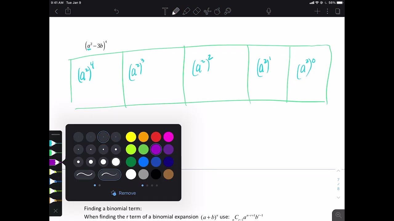Binomial Expansion Theorem Notes 2