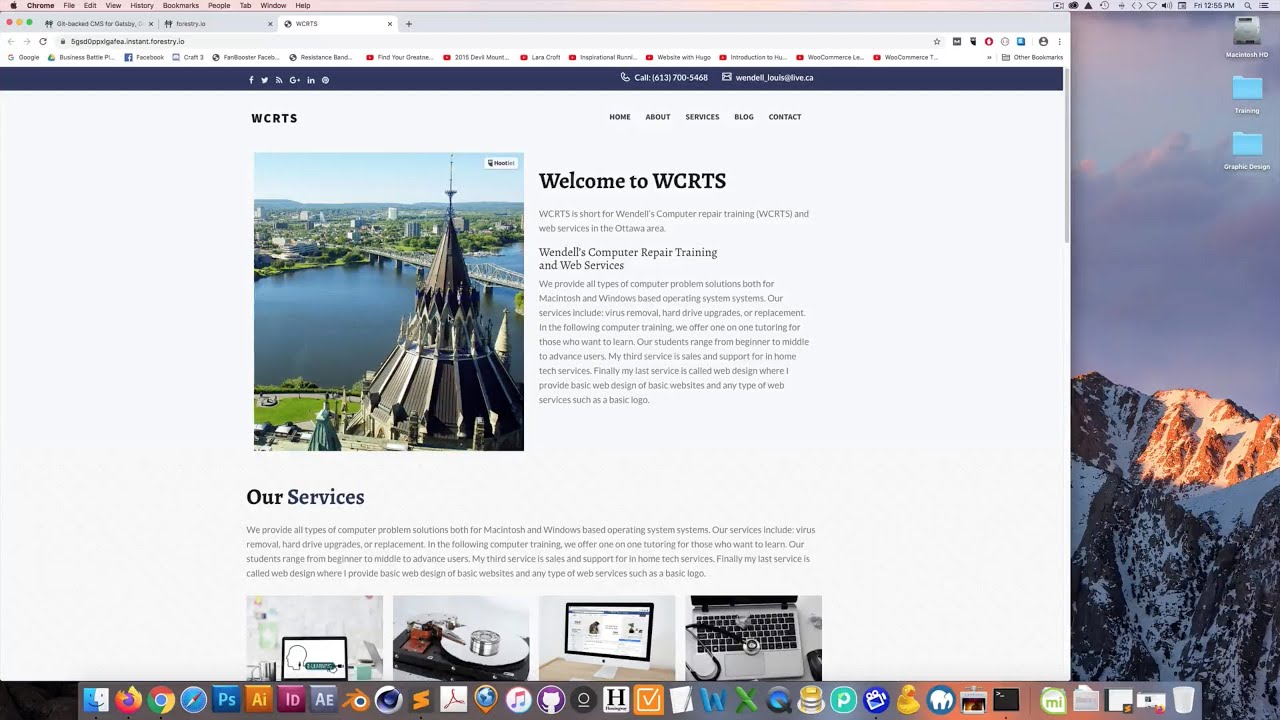 Client Project Walkthrough – Hugo and Forestry.io