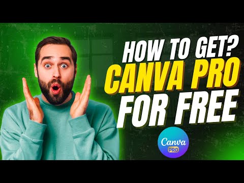 How to get canva pro for free ?