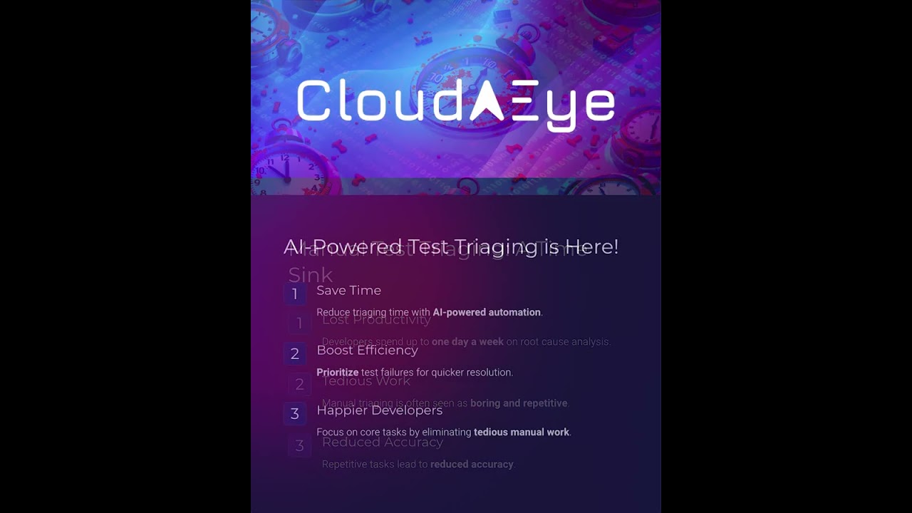 CloudAEye Test Failure Analysis