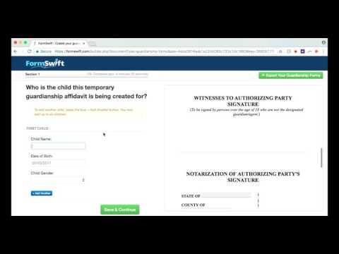 Guardianship Form: Create Your Guardianship Form Online with FormSwift
