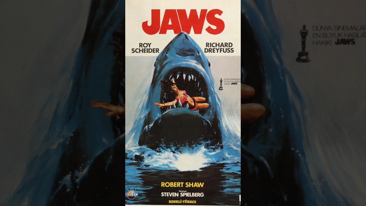 Jaws (1975) Movie Posters #stevenspielberg #jaws #shark