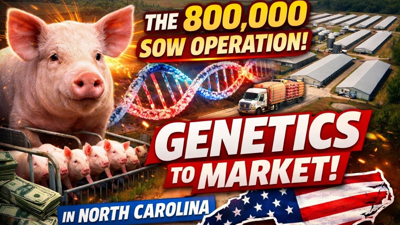 The 800,000 Sow Operation Coordinating Genetics to Market in North Carolina