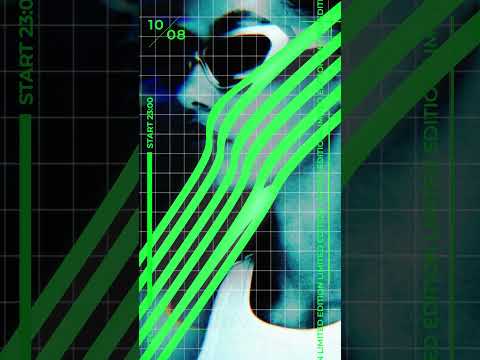 techno poster