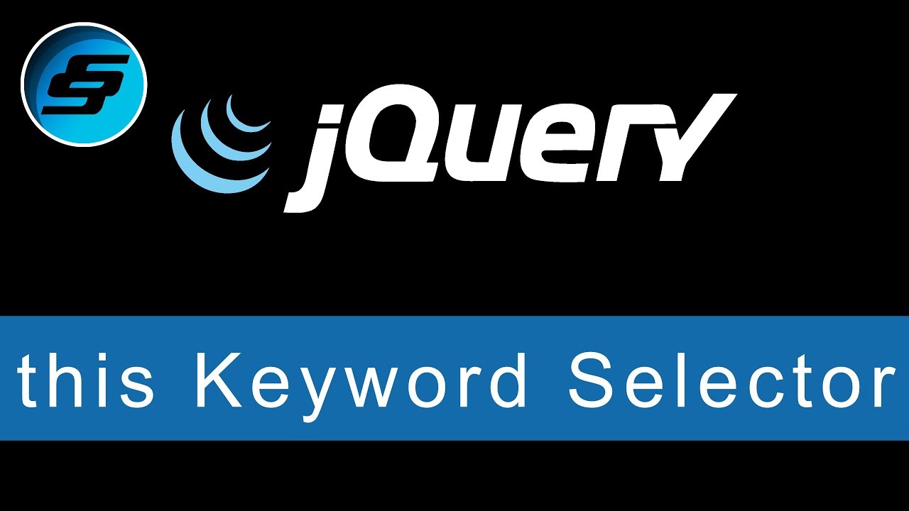 this Keyword Selector - jQuery Ultimate Programming Bible