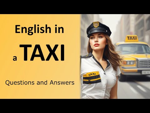 English in a TAXI // Questions and Answers