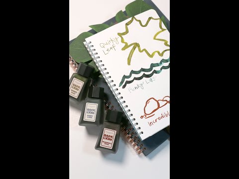 Get to Know the Esterbrook Back to the Lands Fountain Pen Inks!