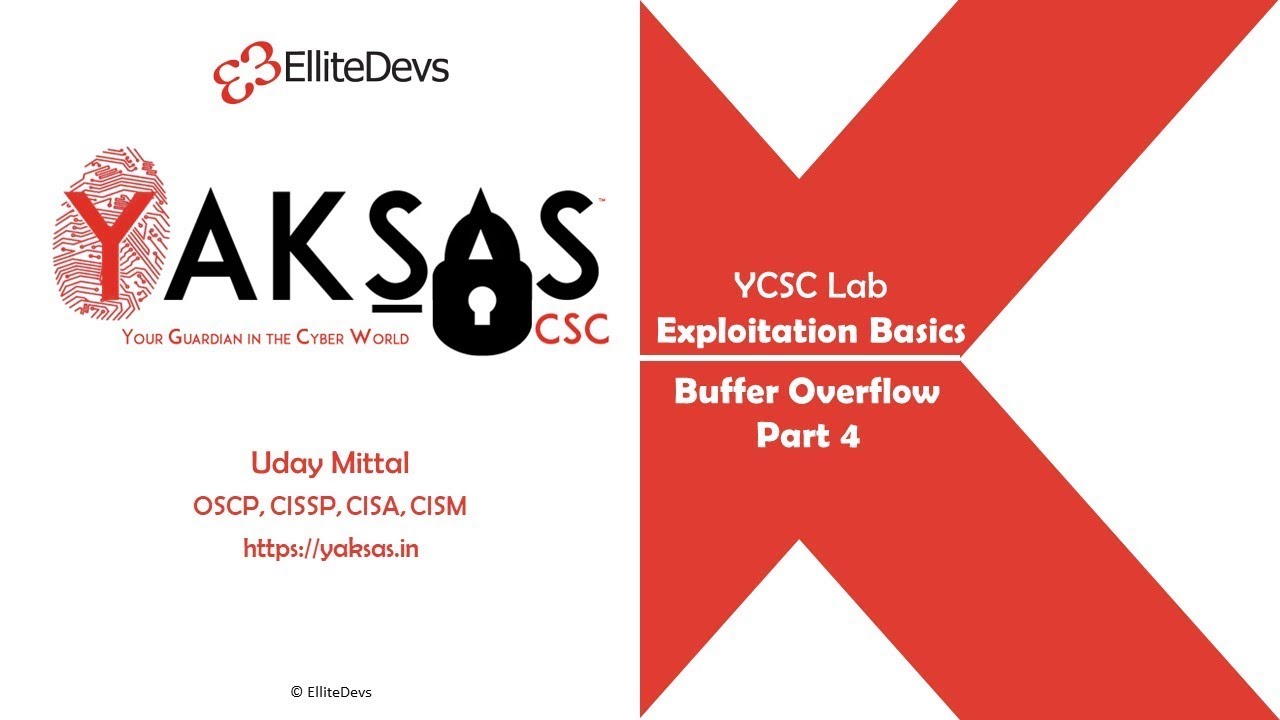 Module 1.4 (Controlling the execution): Creating a stack-based buffer overflow Windows exploit