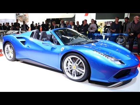 Ferrari Unveils New 488 GTB Spider
