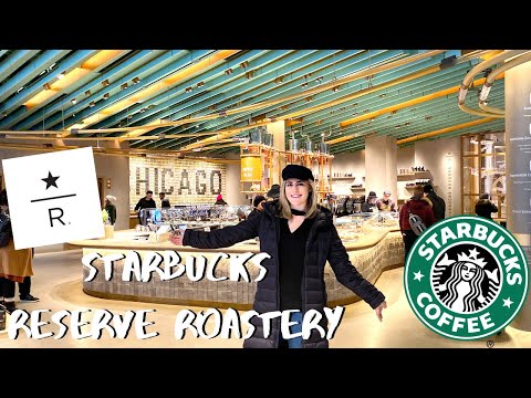 CHICAGO STARBUCKS RESERVE // Largest Starbucks in the World // The Daily Departure
