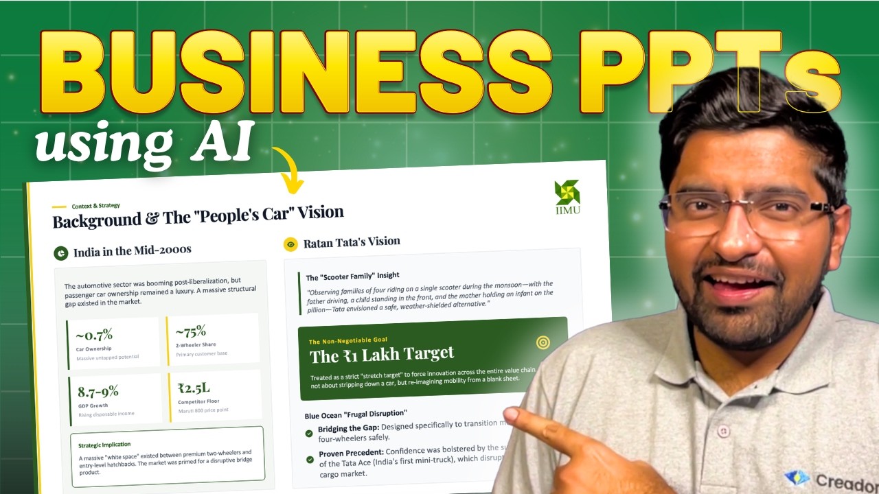 [Crash Course] How to make PPTs with AI using ChatGPT, Gemini, and Genspark