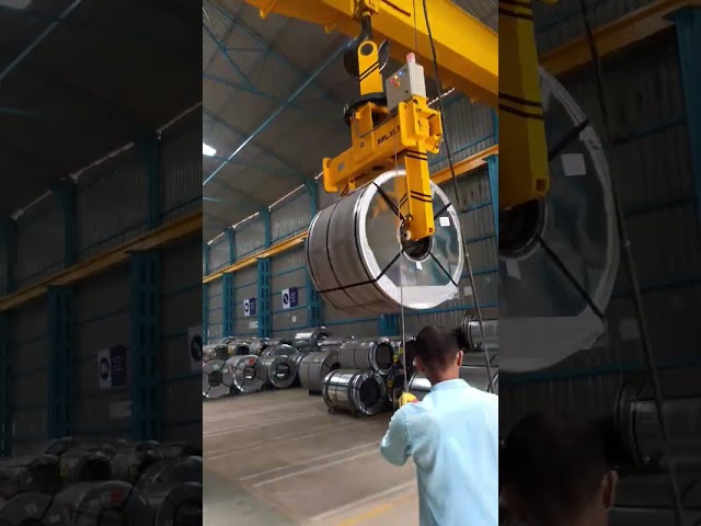 Coil Lifter - 35 Ton Cap. Motorized Coil Lifter Trader - Retailer from ...