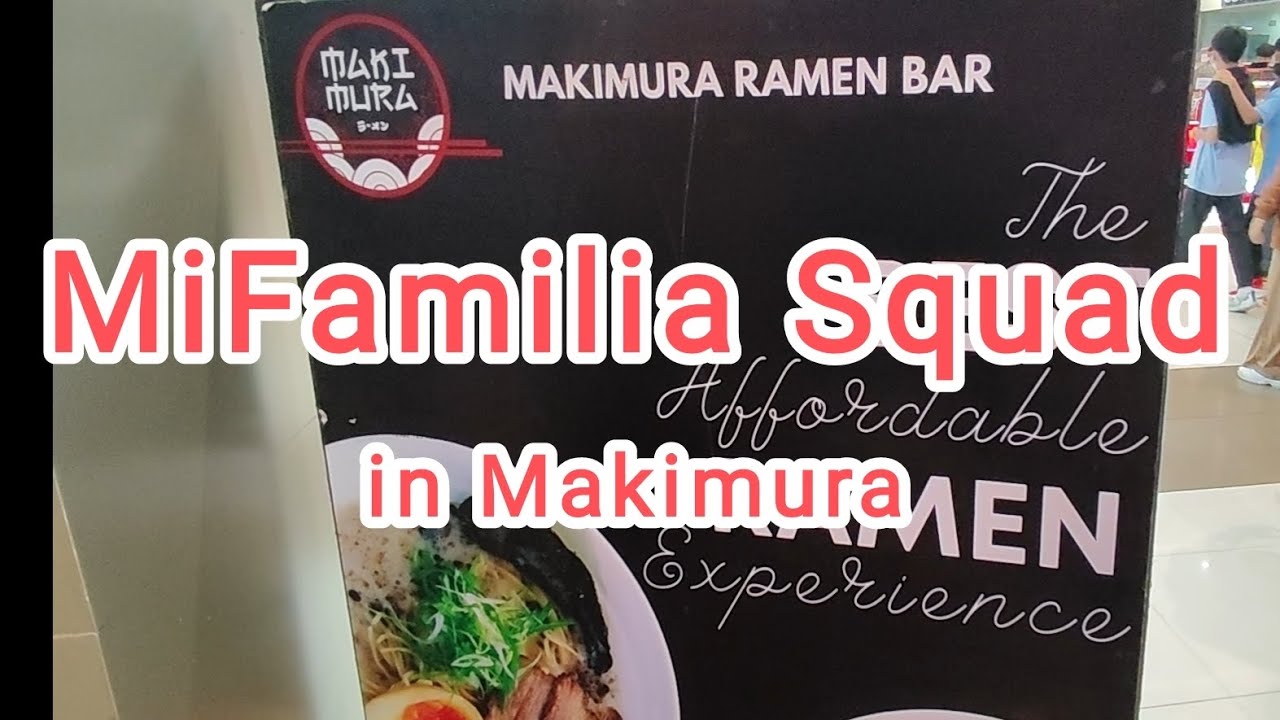 Makimura Ramen Bar sa SM Clark
