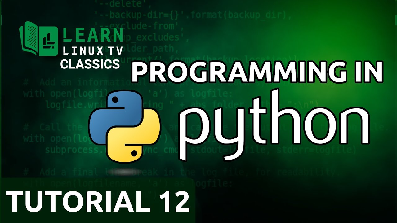 Coding in Python 12 - Local vs Global Variables (Learn Linux TV Classics)