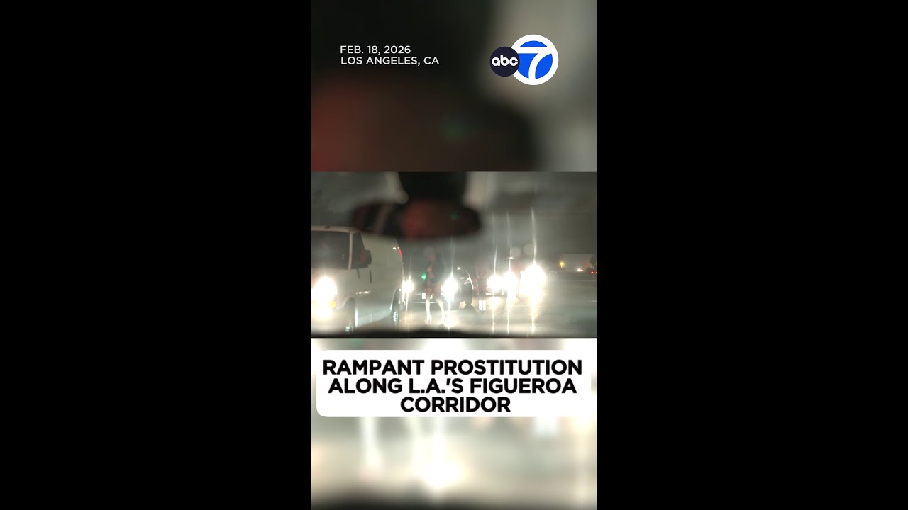 A look into rampant prostitution along LA's Figueroa Corridor