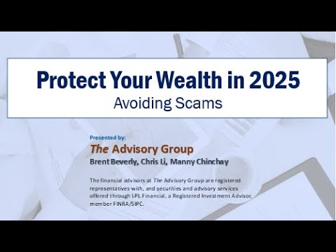TAG Avoiding Scams and Protecting Your Wealth