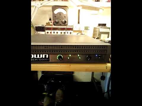 Amplificador Crown MA 12000i - Áudio Profissional para Instrumentos ...