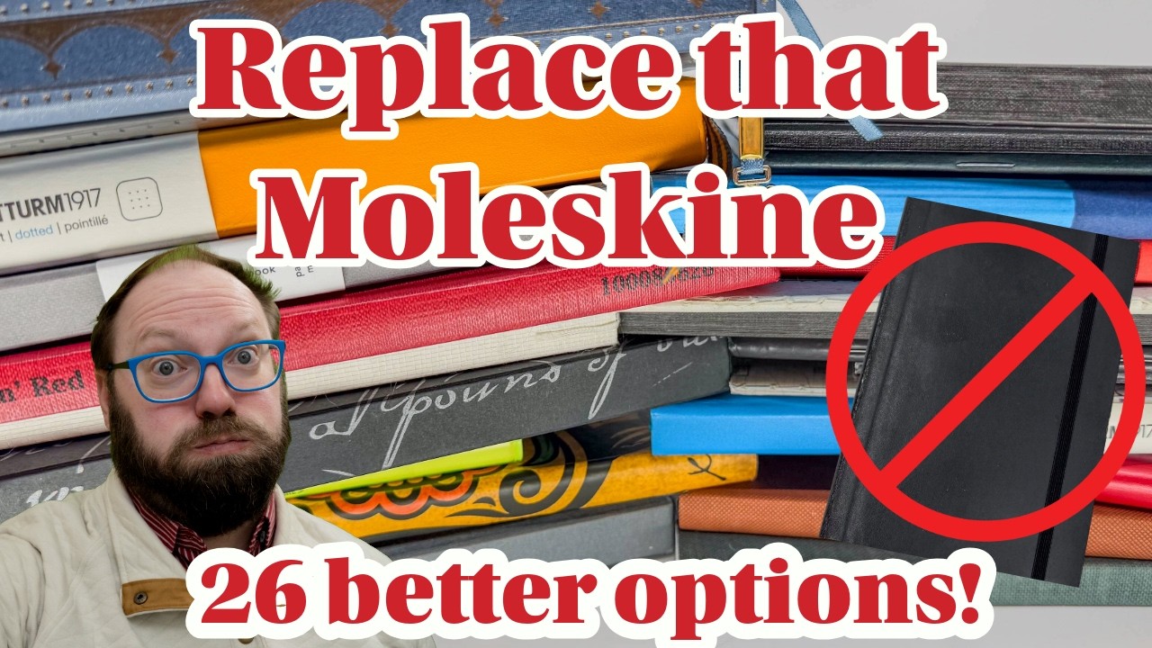 Replace your Moleskine! 26 Better Options