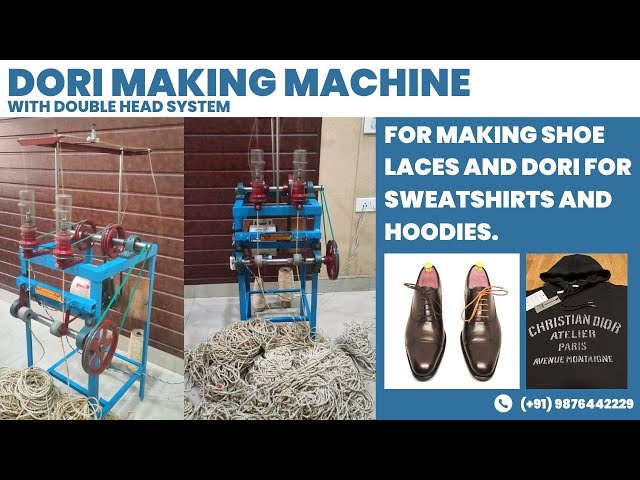 Dori Making Machine - Rope Making Machine With Double Head Manufacturer ...