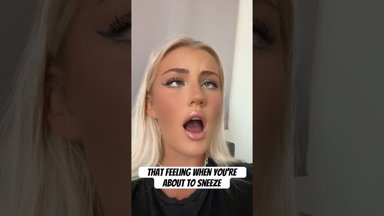 When you’re about to sneeze 😩 #comedy #funny #humor #shorts #sneeze #fyp