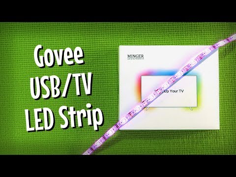 Minger Multicolor TV LED Strip from Govee | LED Strip Light Review | Budget Buys Ep. 32