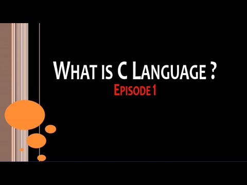 C language tutorial for beginners | Introduction to C Language | What is C